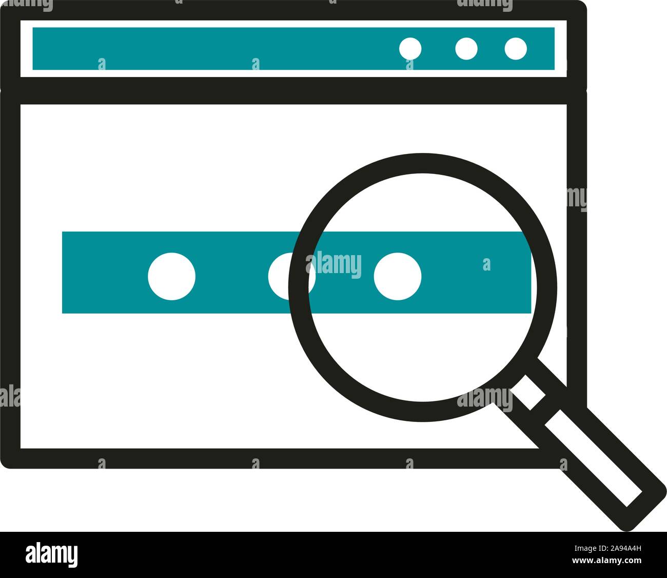 Vision board line icon Stock Vector Images - Alamy