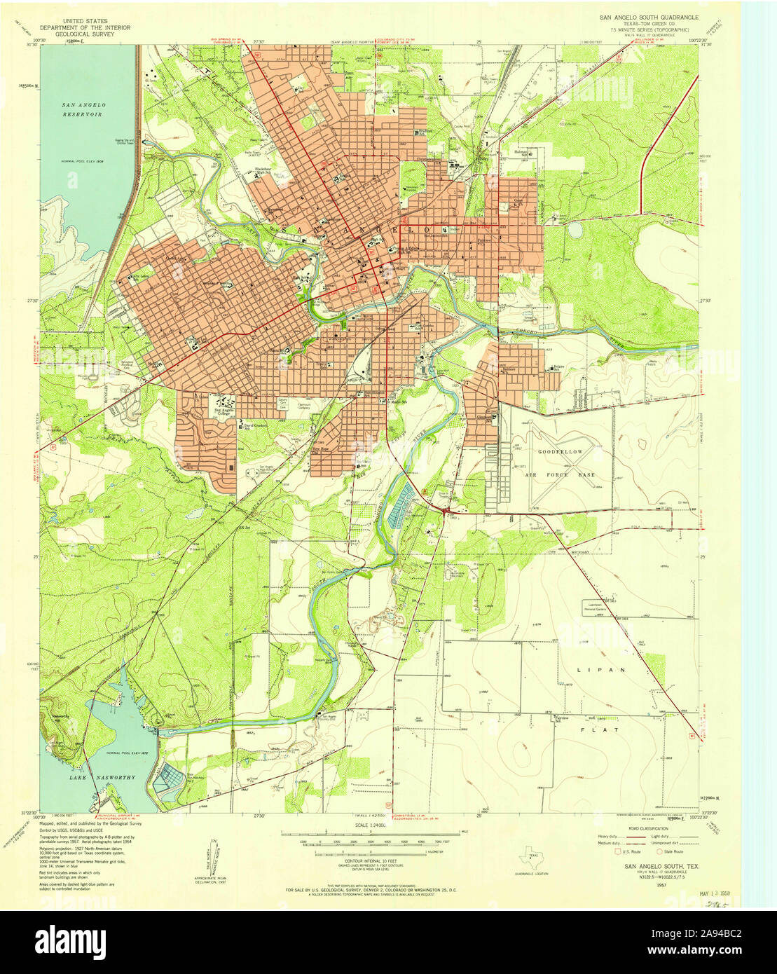 Historical san angelo texas hi-res stock photography and images - Alamy