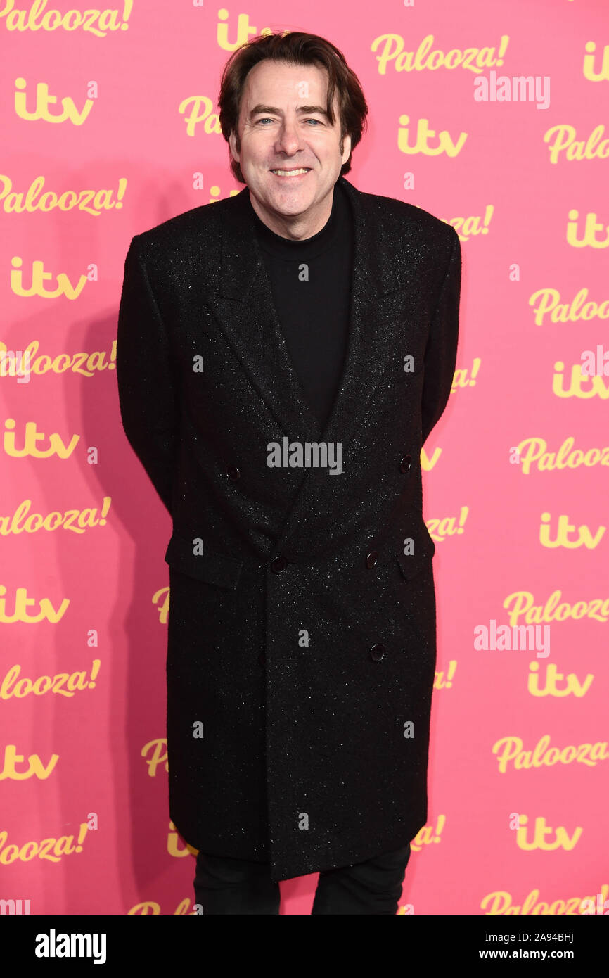 LONDON, UK. November 12, 2019: Jonathan Ross arriving for the ITV ...