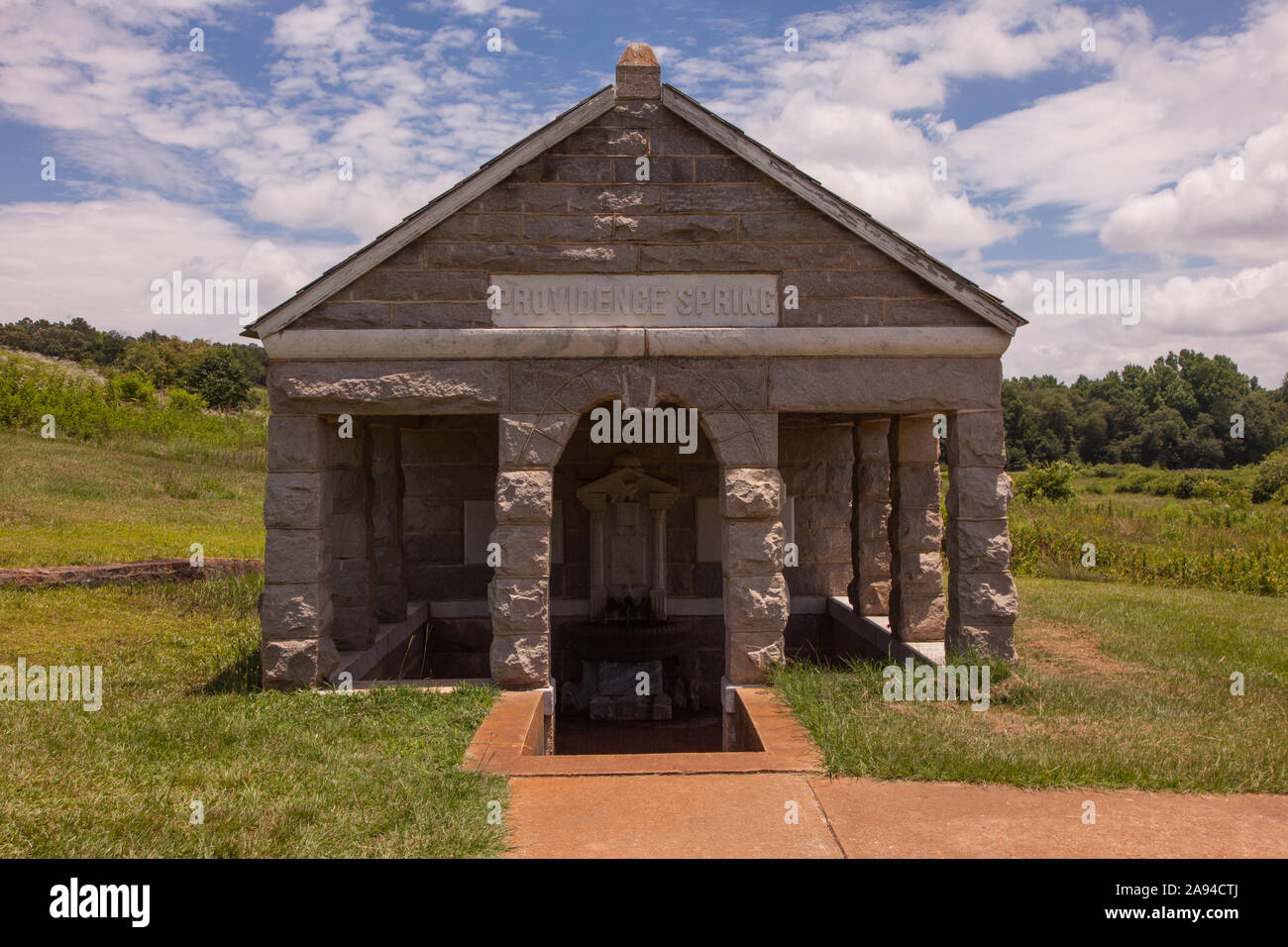 Providence Spring at Andersonville National Historic Site in Georgia ...