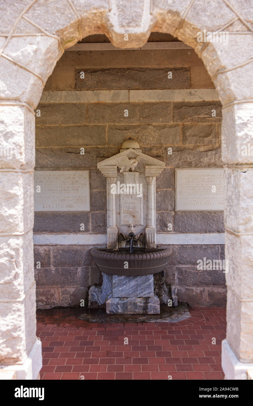 Providence Spring at Andersonville National Historic Site in Georgia ...