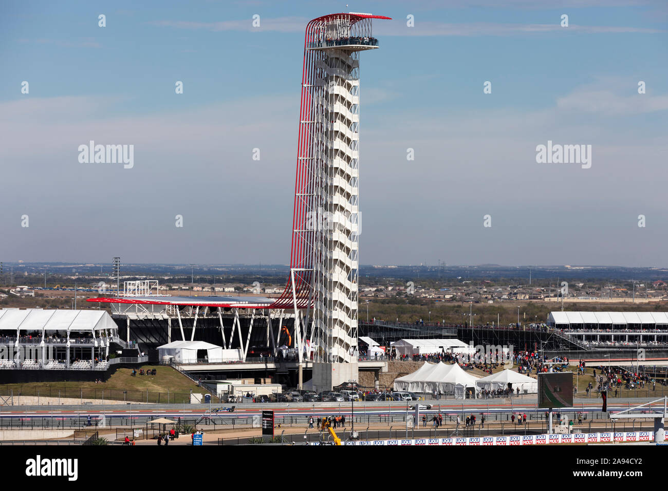 The observation tower, United States Grand Prix, Formula One, Austin ...