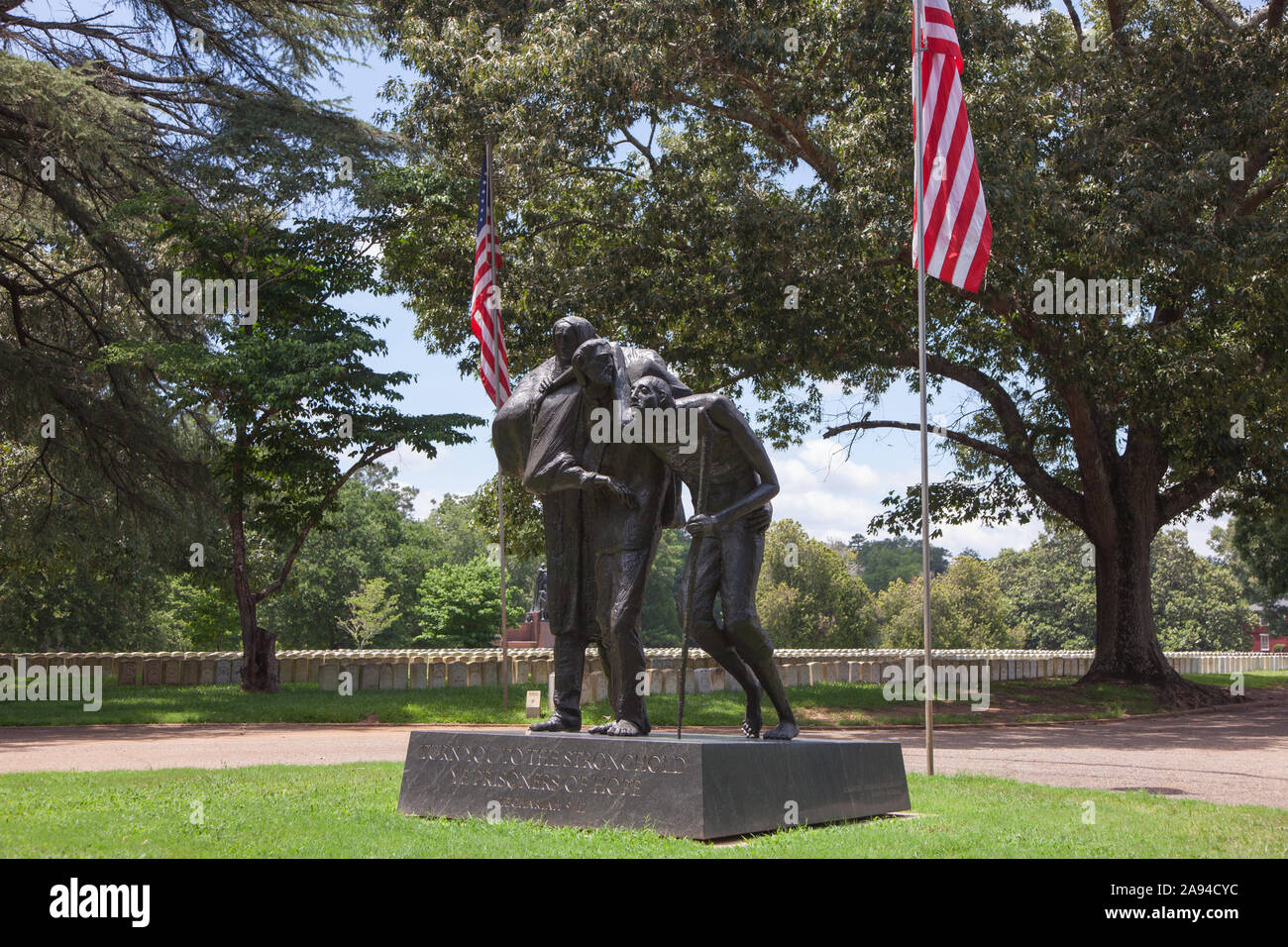 Prisoner of War Memorial at Andersonville National Cemetery in Georgia ...