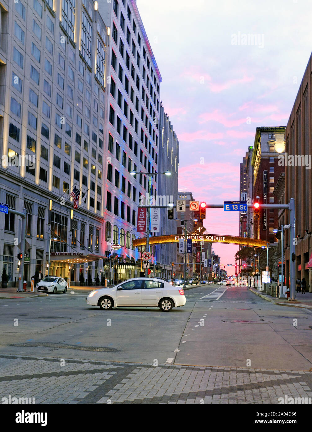 Crowne plaza at playhouse square hi-res stock photography and images ...