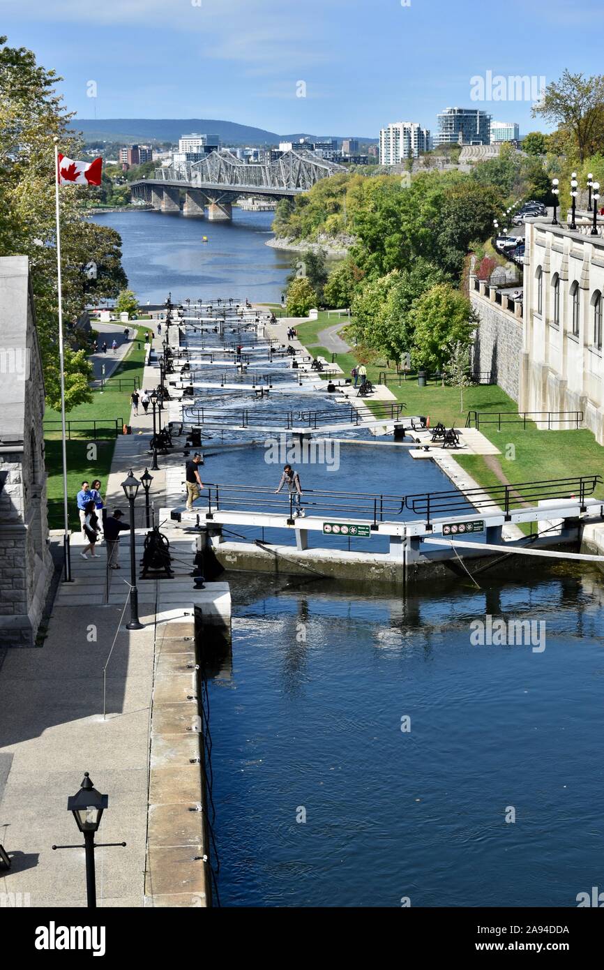 A view of Ottawa/Gatineau, Ontario/Quebec, Canada Stock Photo - Alamy