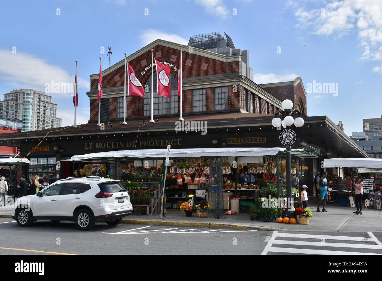 The iconic Byward Market in downtown Ottawa, Ontario, Canada Stock ...