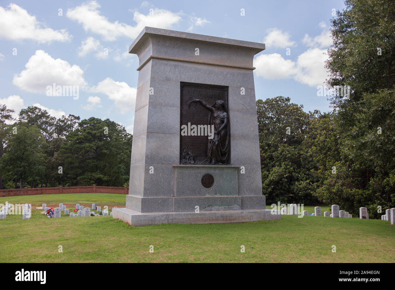 Andersonville georgia cemetery hi-res stock photography and images - Alamy
