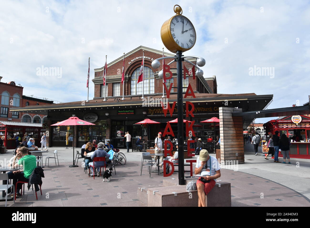 The iconic Byward Market in downtown Ottawa, Ontario, Canada Stock ...