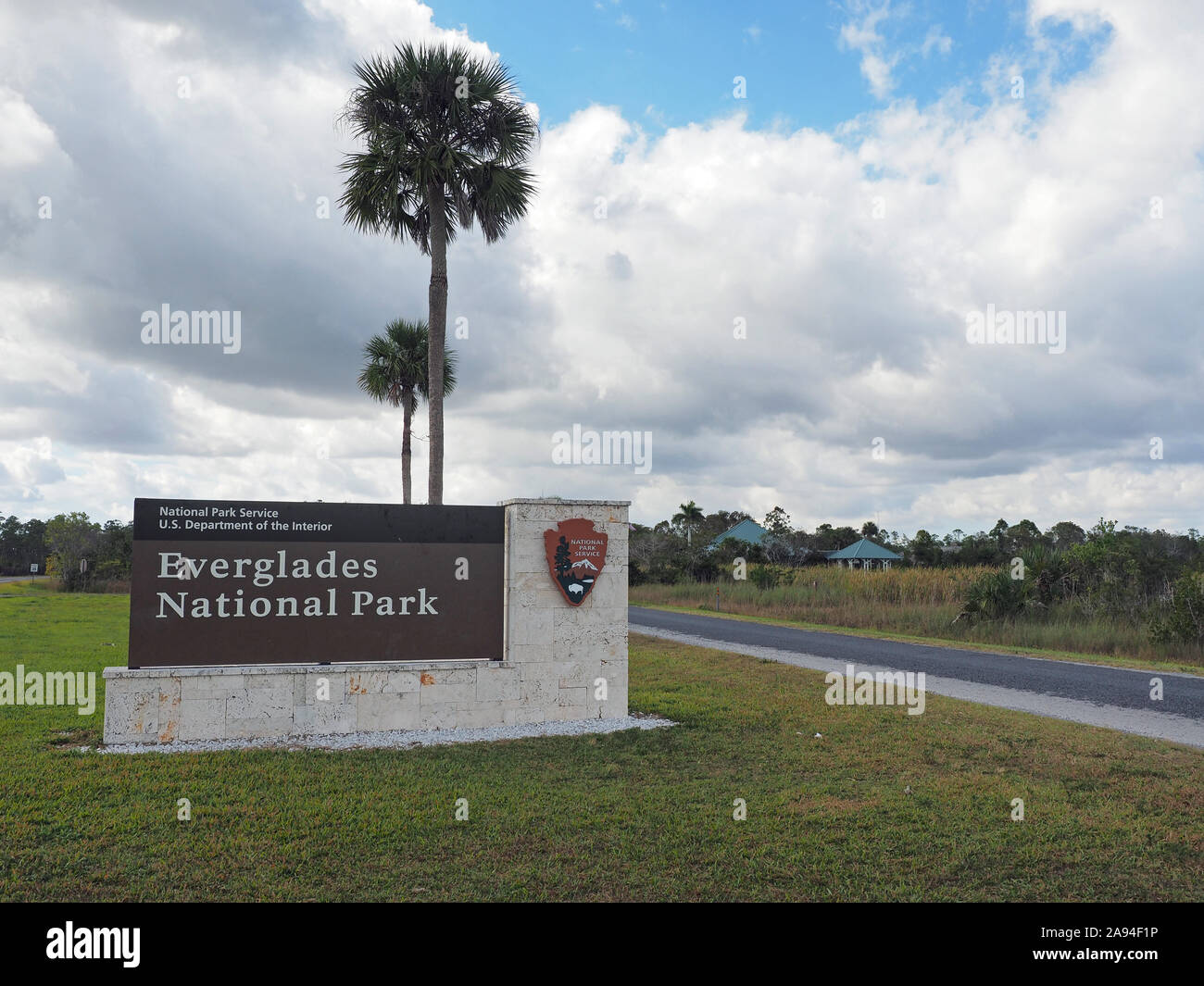 Everglades national park sign florida hi-res stock photography and ...