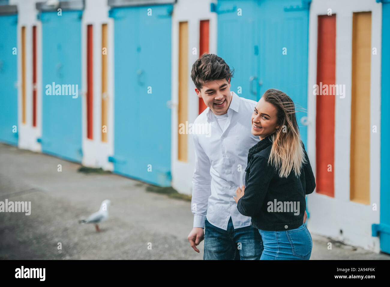 Bonding relationship smiling hi-res stock photography and images - Alamy