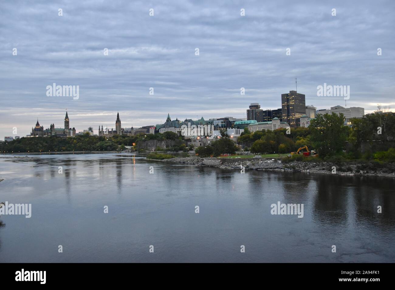 A view of Ottawa/Gatineau, Ontario/Quebec, Canada Stock Photo - Alamy