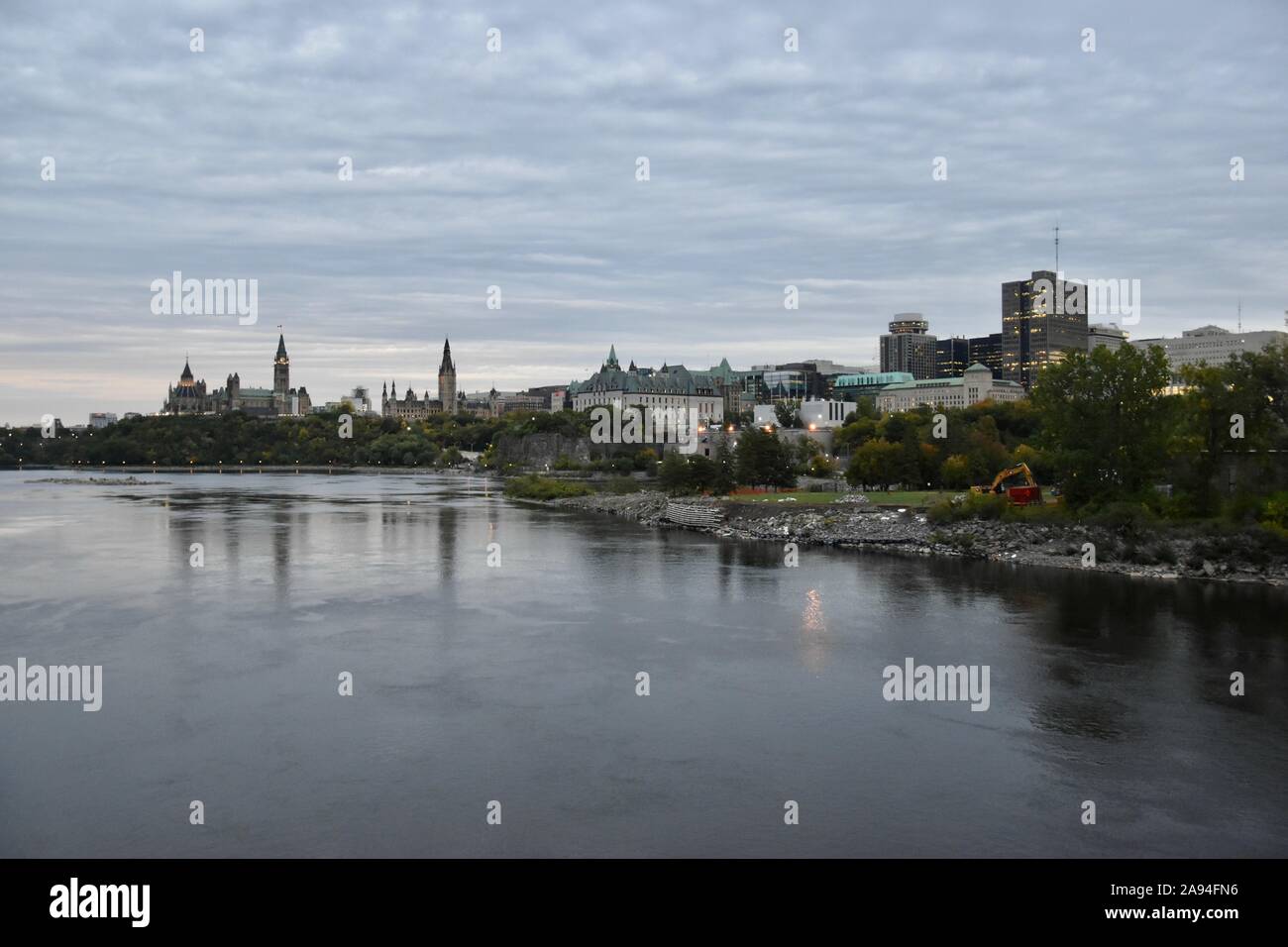 A view of Ottawa/Gatineau, Ontario/Quebec, Canada Stock Photo - Alamy