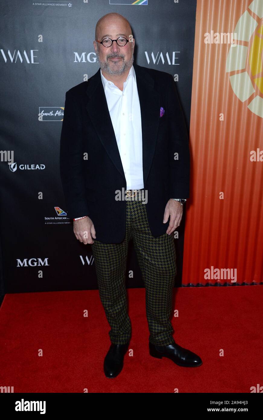 New York, NY, USA. 12th Nov, 2019. Andrew Zimmern at arrivals for The ...