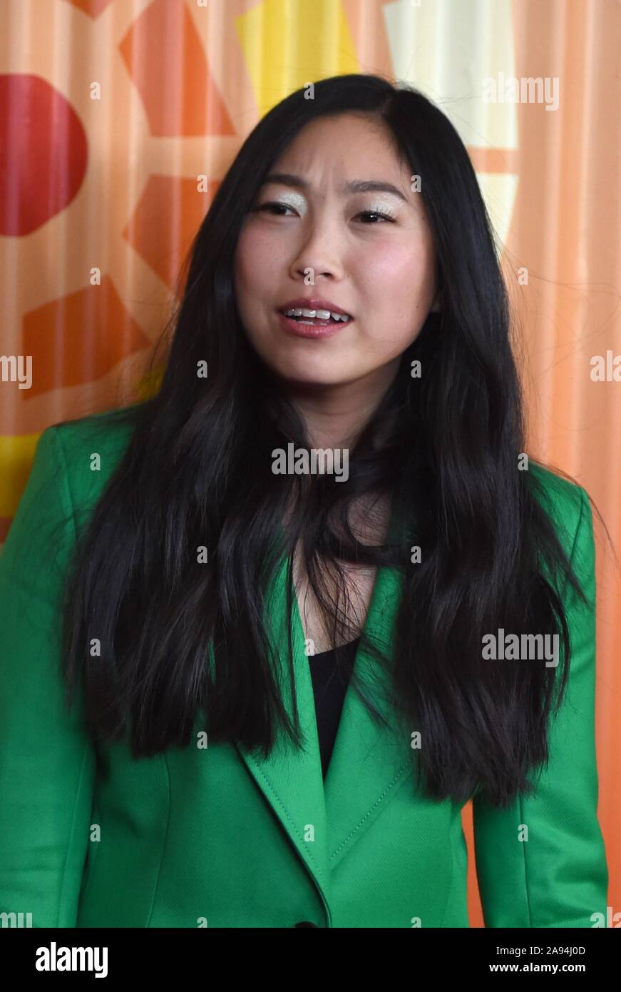 New York, NY, USA. 12th Nov, 2019. Awkwafina, Nora Lum at arrivals for ...