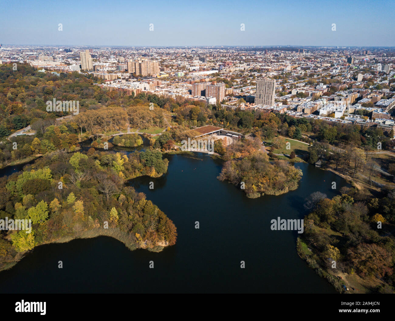 Prospect park aerial hi-res stock photography and images - Alamy