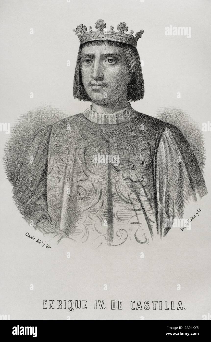 Enrique IV de Castilla (1425-1474). Rey de Castilla (1454-1474 ...