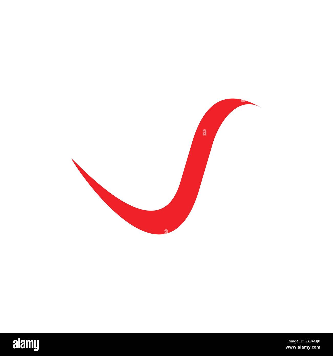 curves motion design concept for logo icon vector Stock Vector Image ...