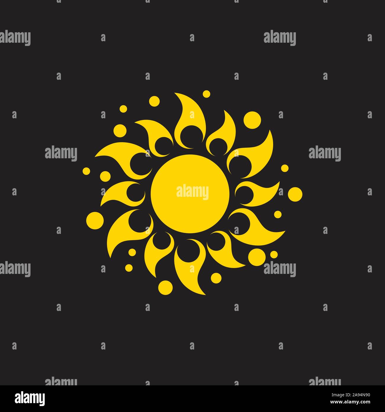 curves motion design concept for logo icon vector Stock Vector Image ...