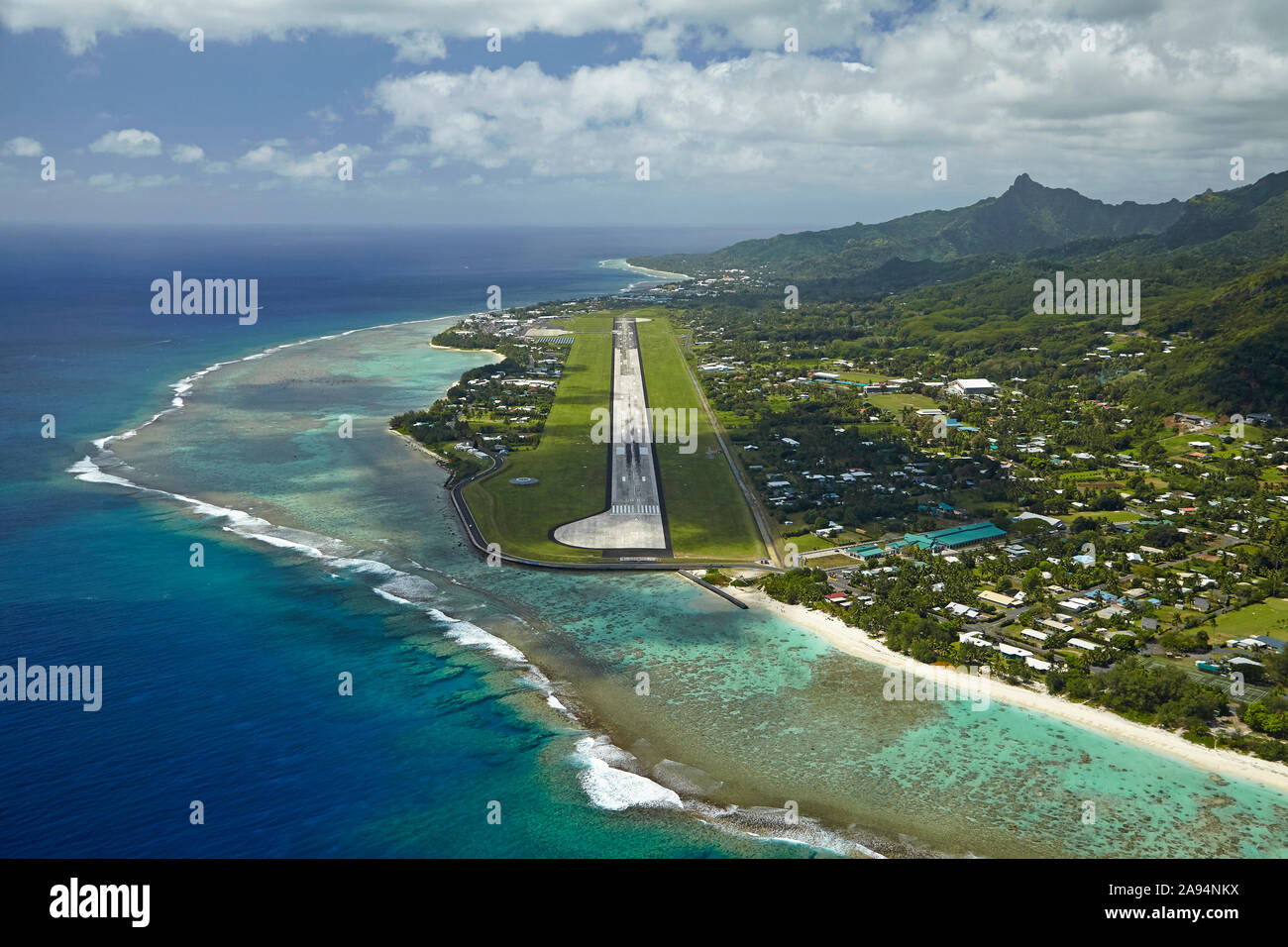 Rarotonga International Airport, Avarua, Rarotonga, Cook Islands, South ...