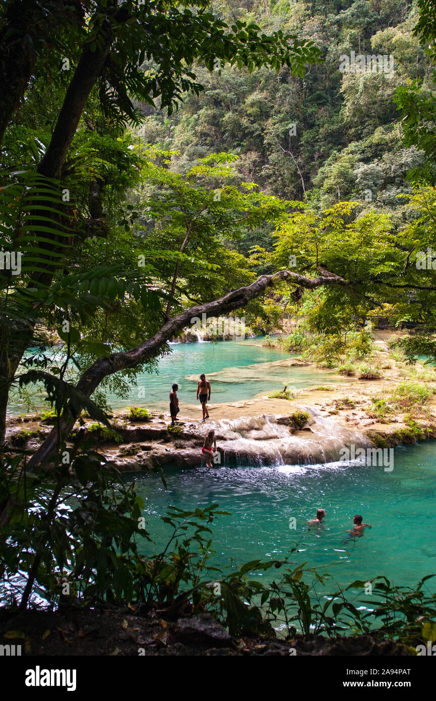 Semuc Champey, Guatemala Stock Photo - Alamy