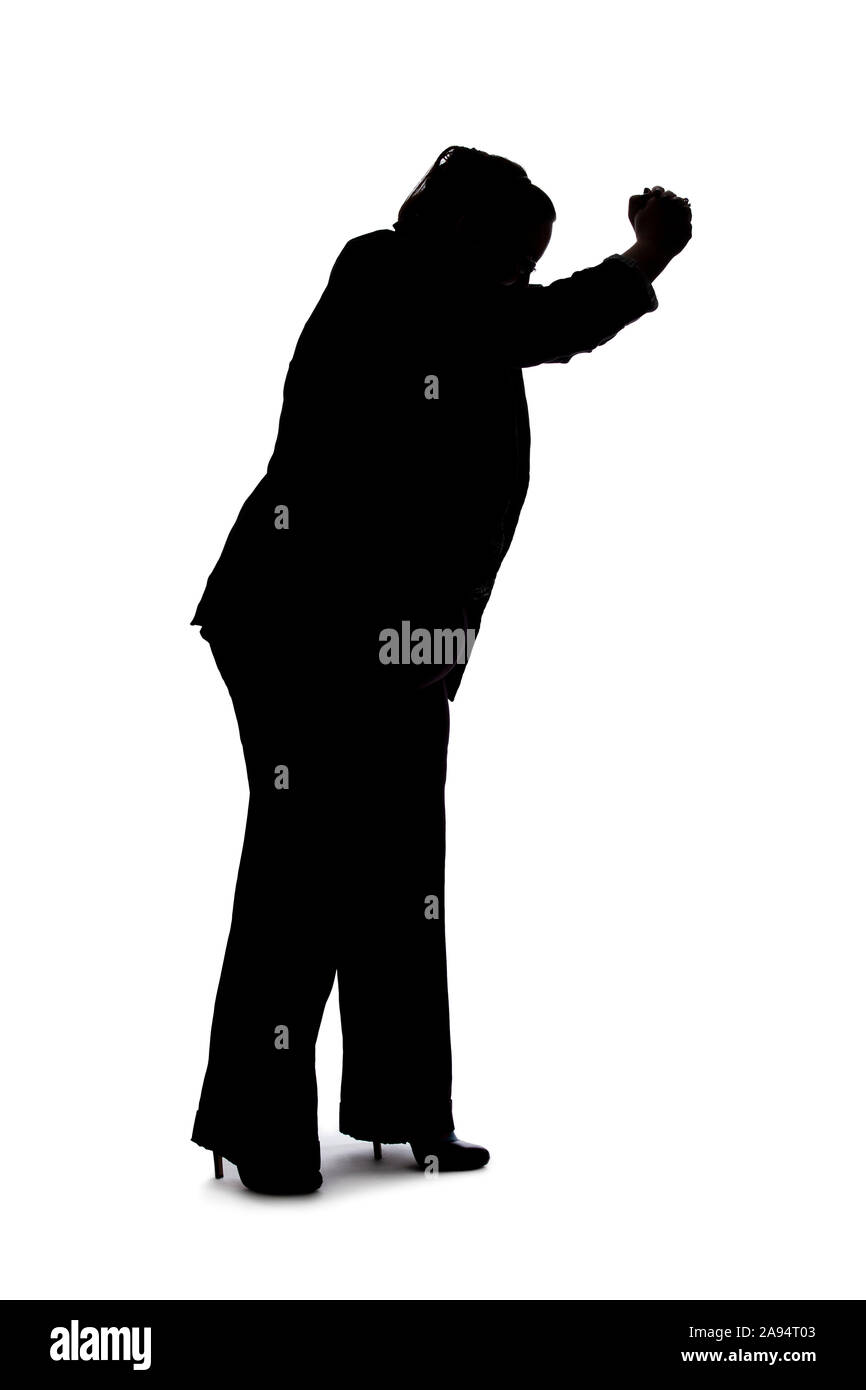 She is upset Cut Out Stock Images & Pictures - Alamy