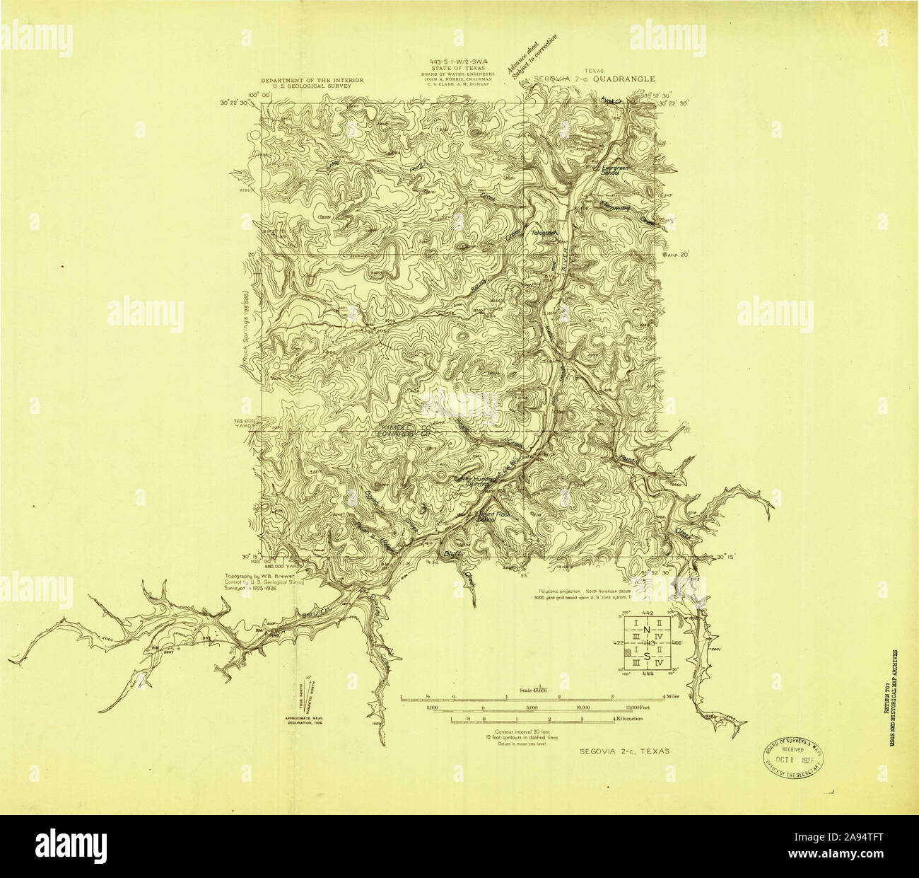 Map of segovia hi-res stock photography and images - Alamy