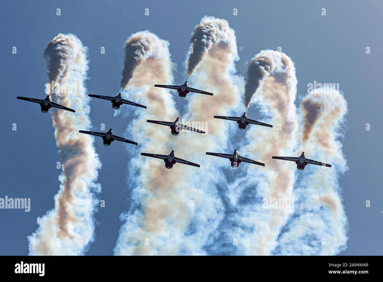 Us air force aerobatic display team hi-res stock photography and images ...
