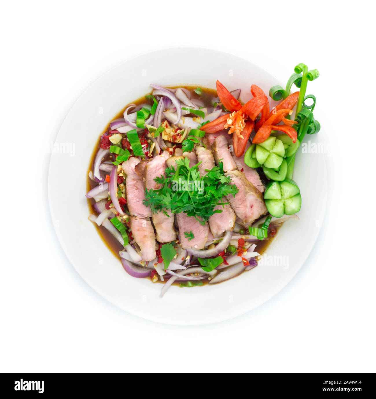 Thai traditional dish som Cut Out Stock Images & Pictures - Alamy