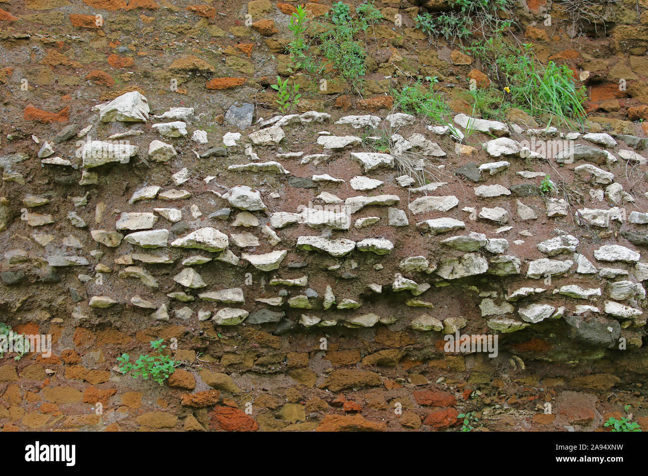 Colosseum brickwork hi-res stock photography and images - Alamy