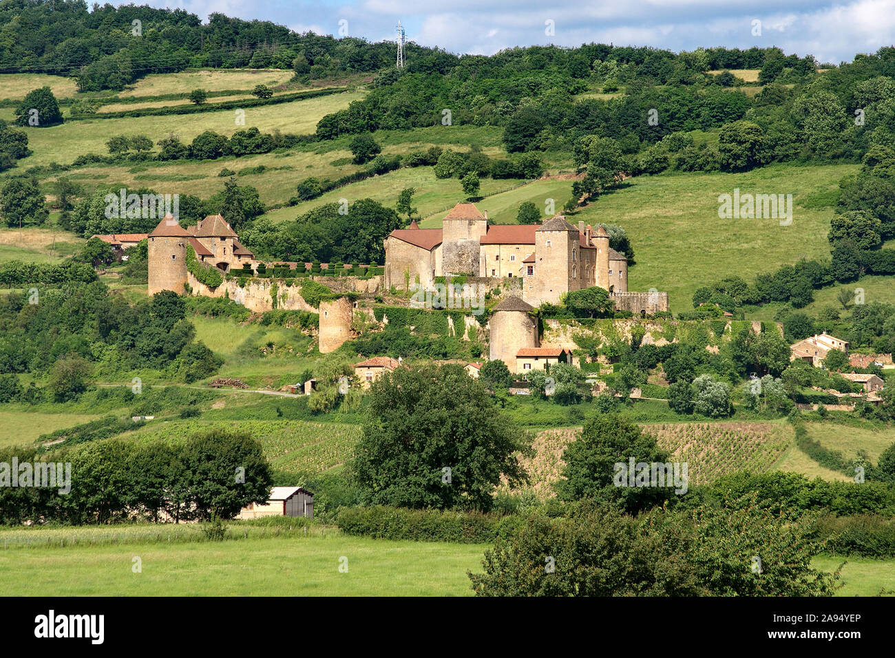 Berze castle hi-res stock photography and images - Alamy