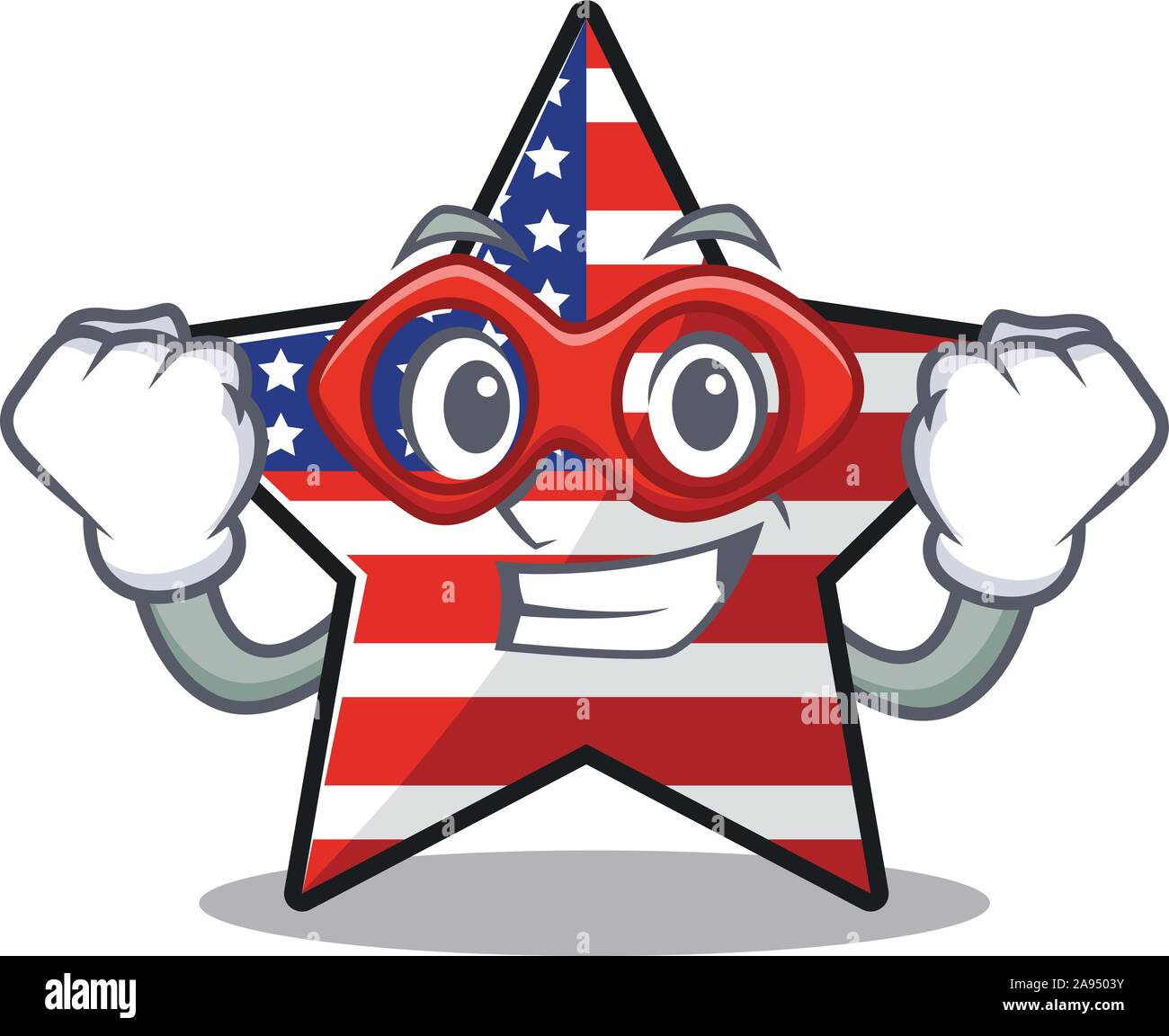 Great superhero cartoon hi-res stock photography and images - Alamy