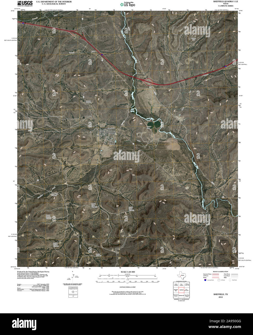 Map of sheffield Cut Out Stock Images & Pictures - Alamy