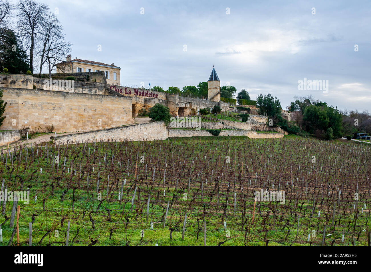 St. Emilion in Aquitaine, France. Enchanting medieval village famous ...