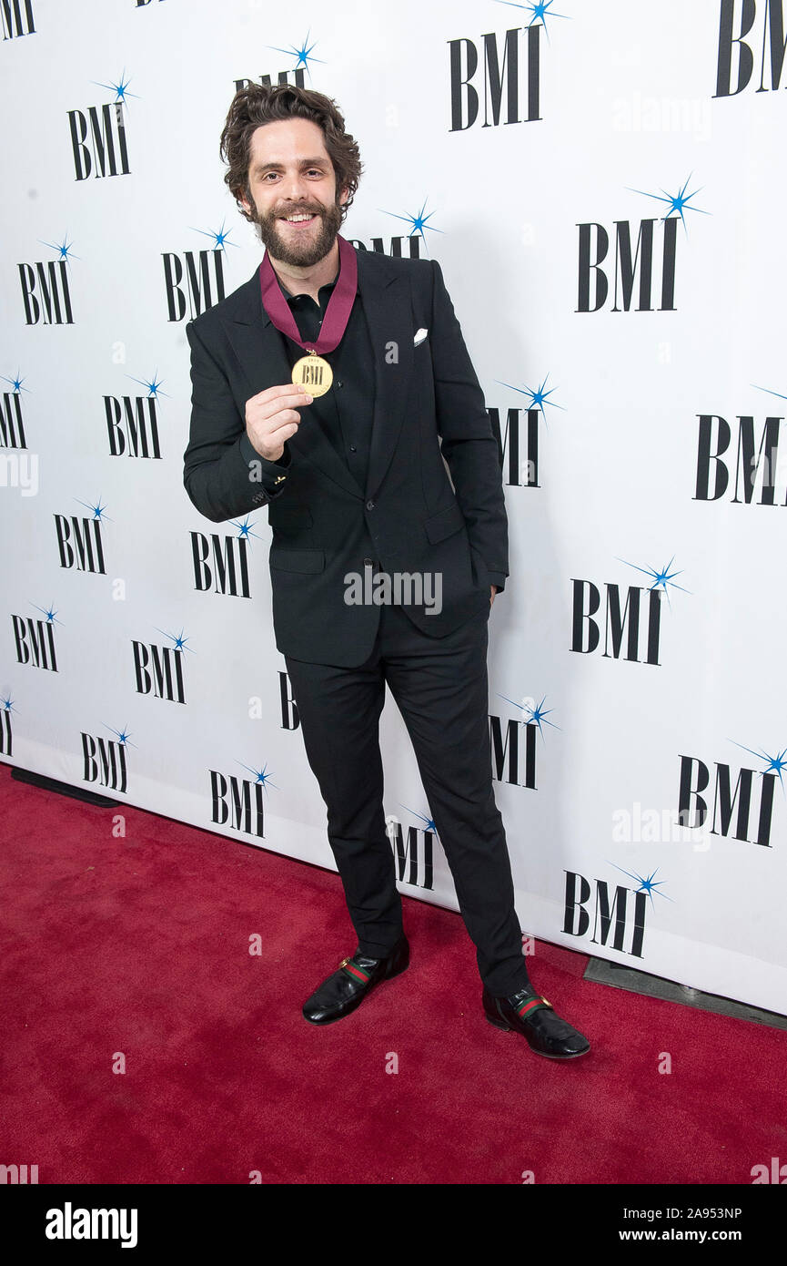 Nov. 12, 2019 - Nashville, Tennessee; USA - Musician THOMAS RHETT ...