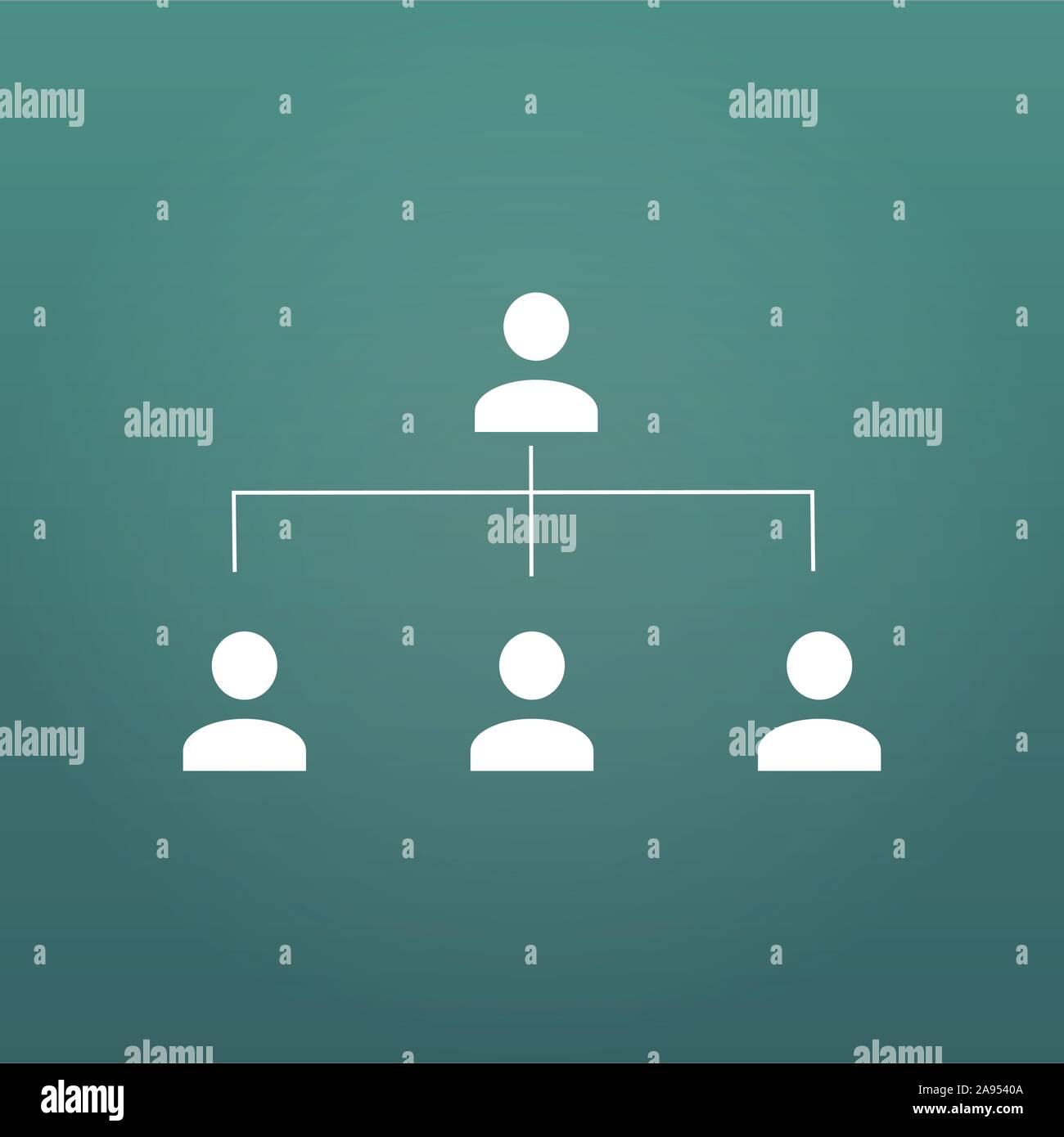 Organization chart infographic, people icon, hierarchy pyramid concept ...