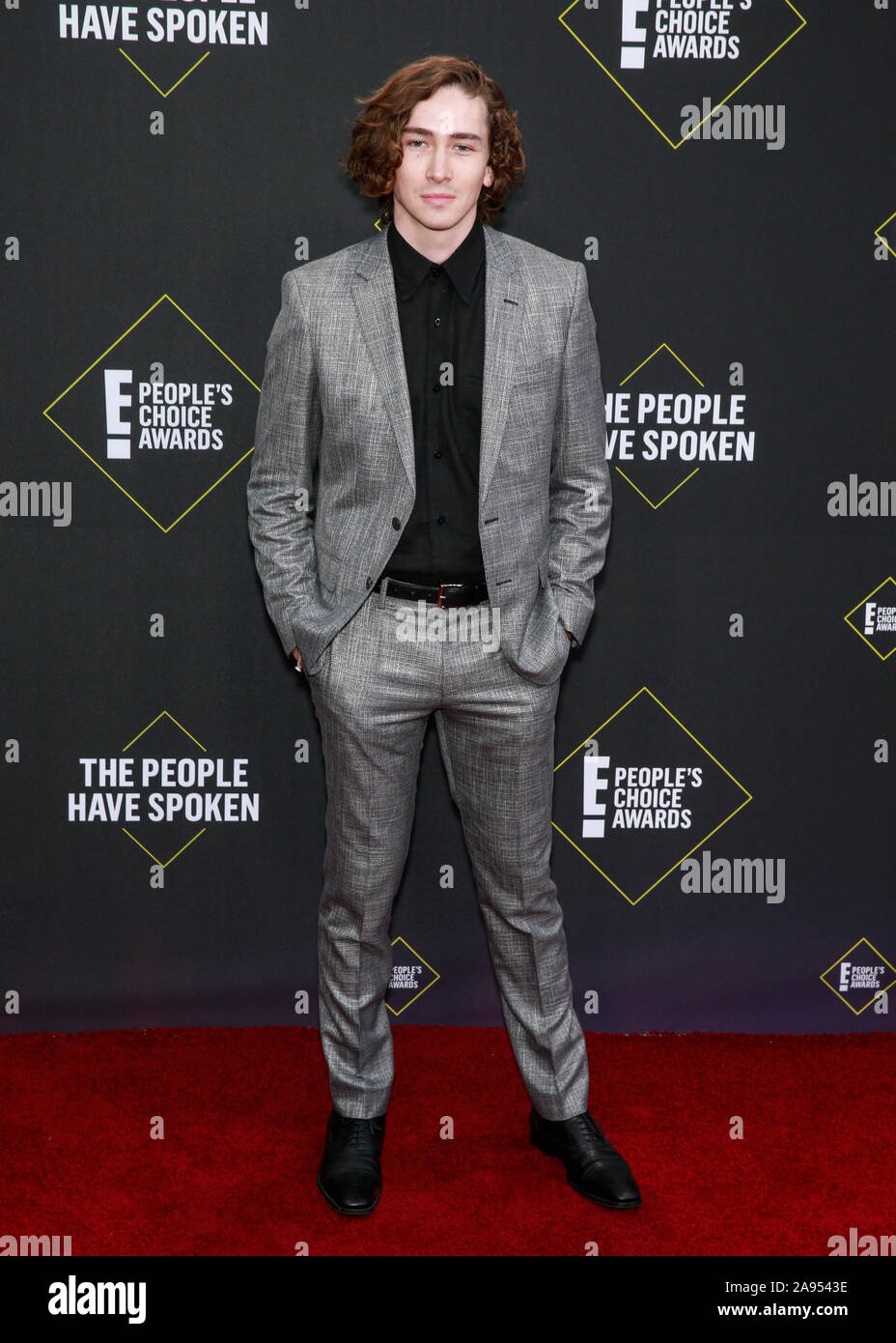 Grey checked suit jacket hi-res stock photography and images - Alamy