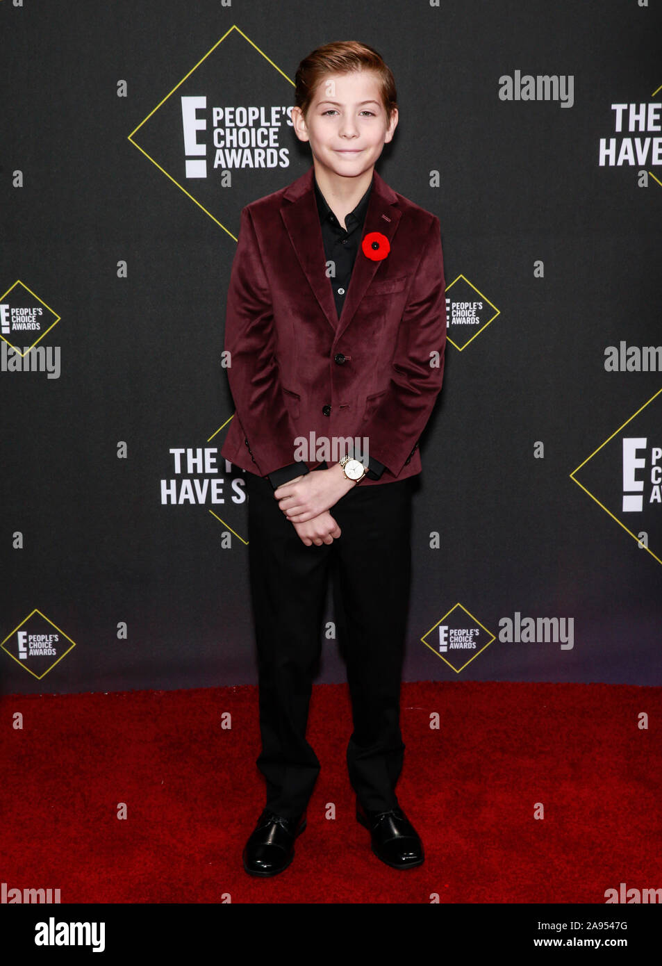 Santa Monica, CA, USA - Nov 10, 2019: Jacob Tremblay attends 45th ...