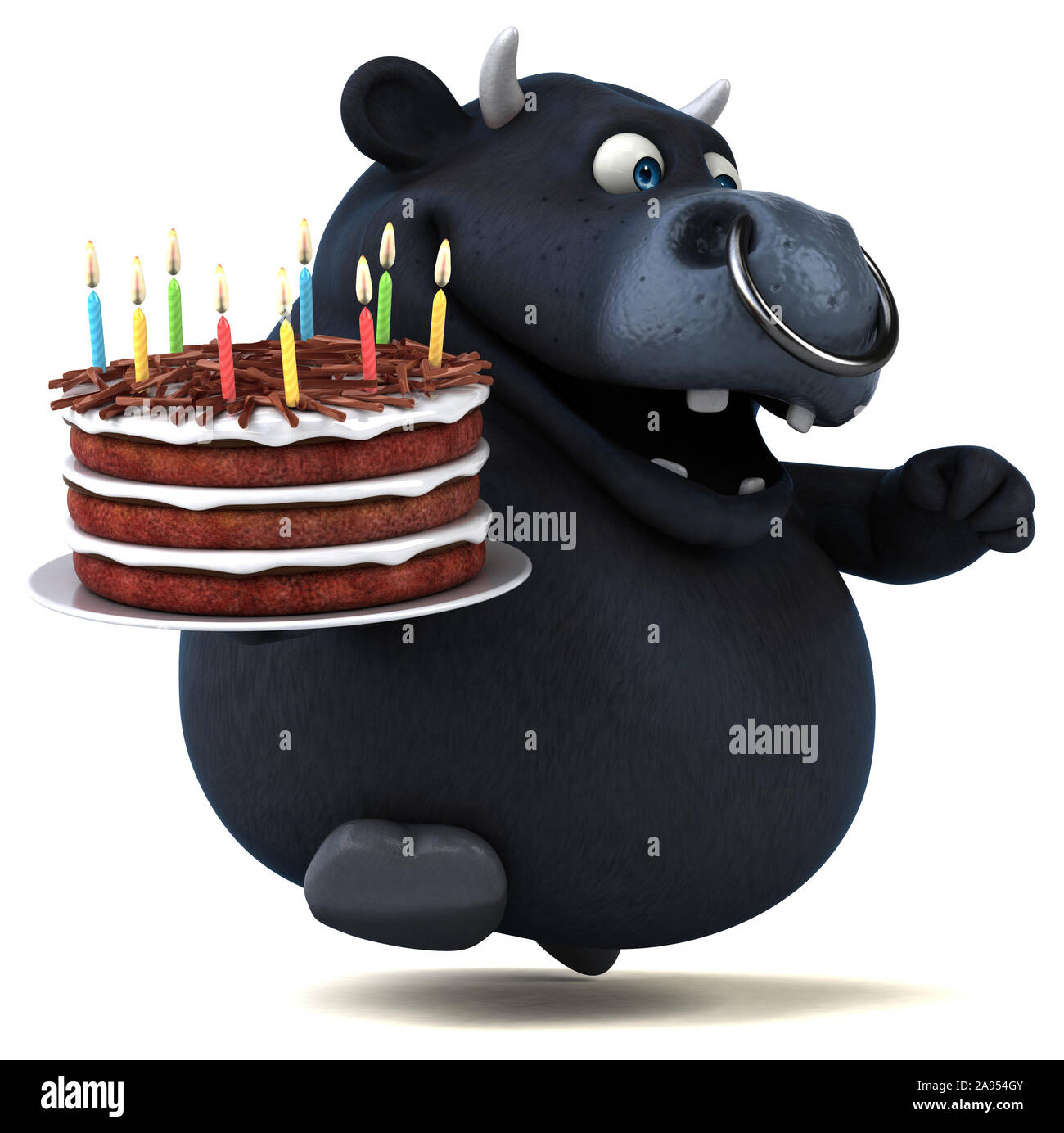 Cream bull Cut Out Stock Images & Pictures - Alamy