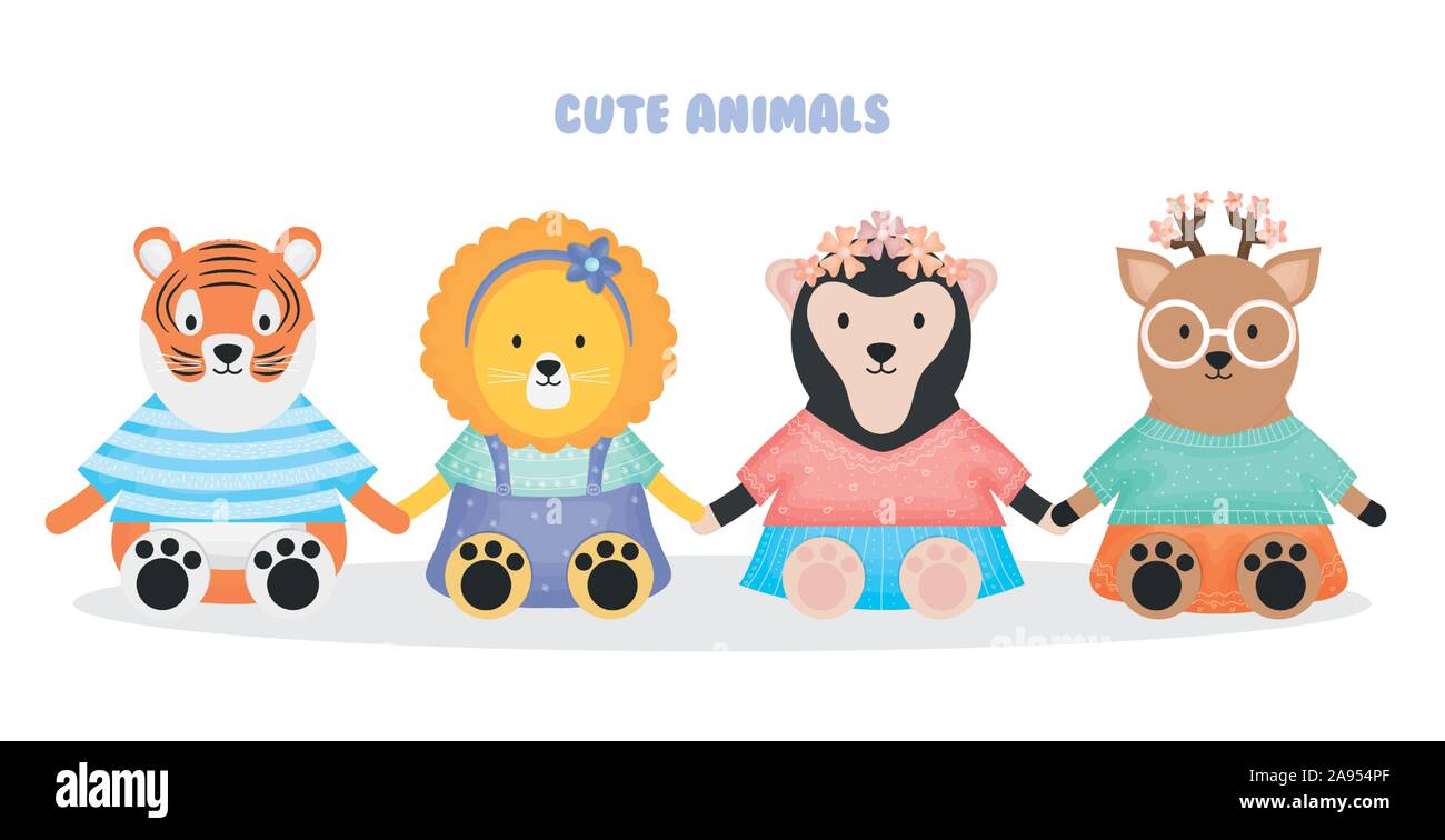 Cute Animals In Clothes