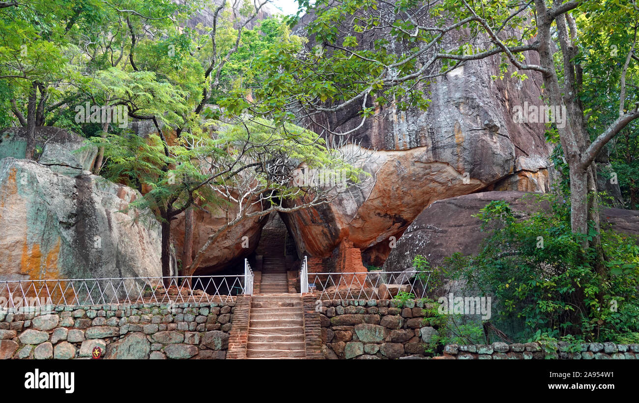 Sigiriya, Northern Matale District, Central Province, Sri Lanka Stock ...