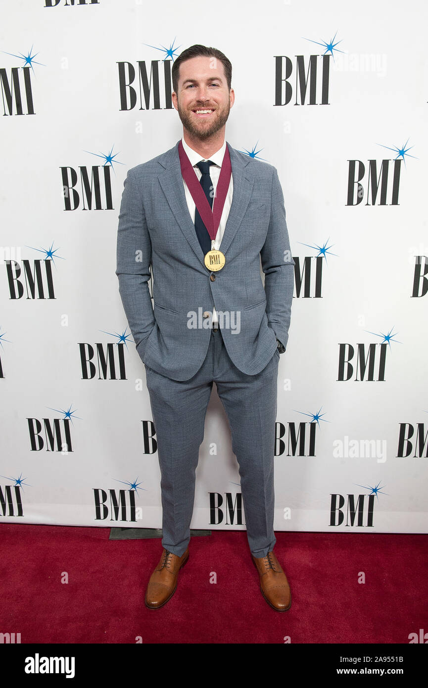 Nov. 12, 2019 - Nashville, Tennessee; USA - Musician RILEY GREEN ...