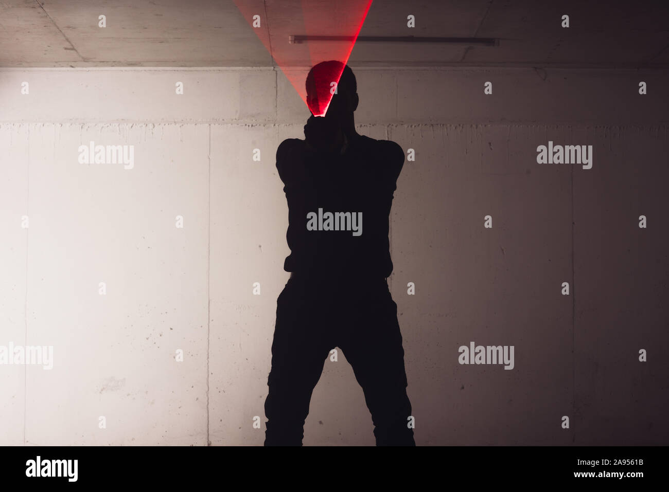 Masked man pointing gun hi-res stock photography and images - Alamy