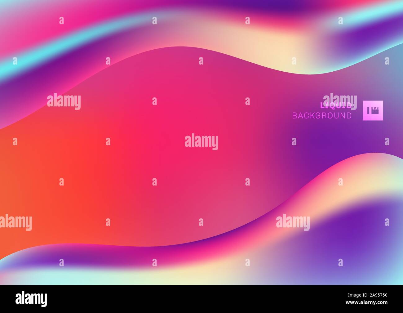 Liquid shapes composition Stock Vector Images - Alamy