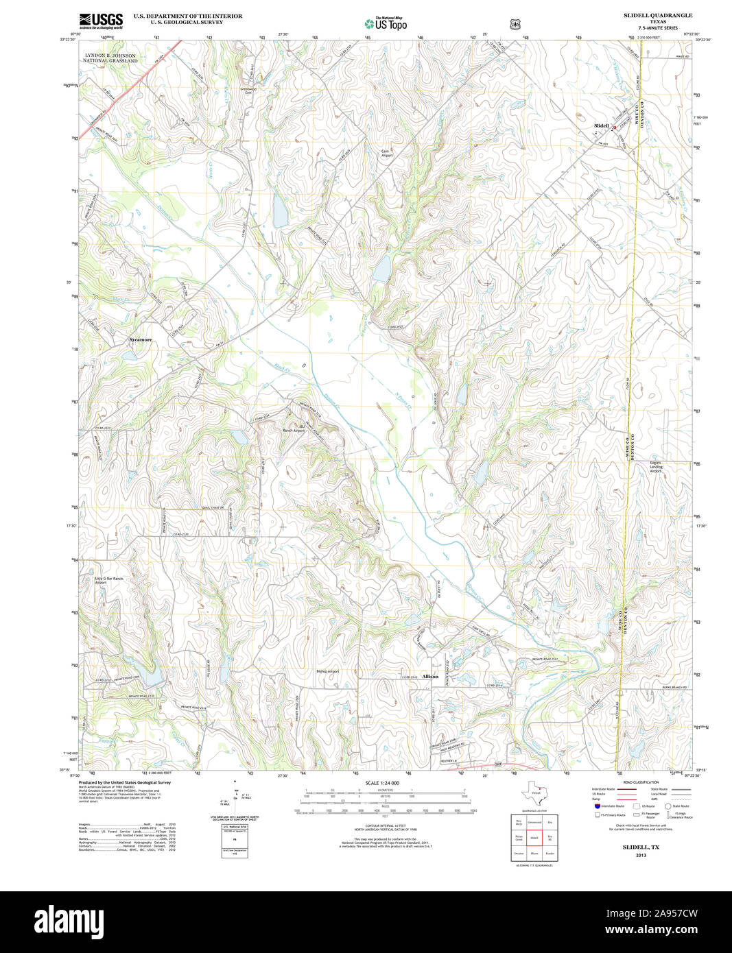 Map of slidell hi-res stock photography and images - Alamy