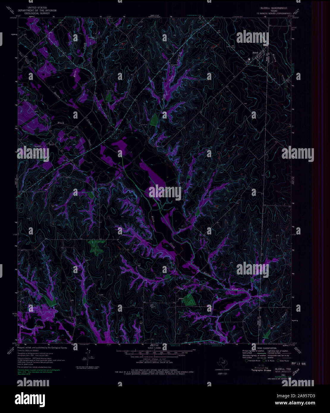Map of slidell hi-res stock photography and images - Alamy