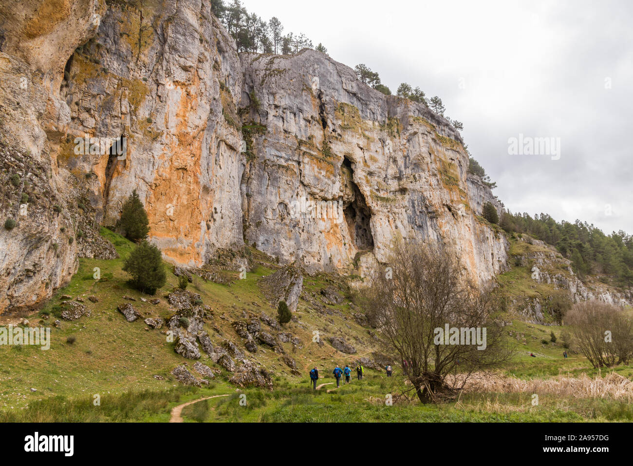 Big limestone rocky walls Stock Photo - Alamy