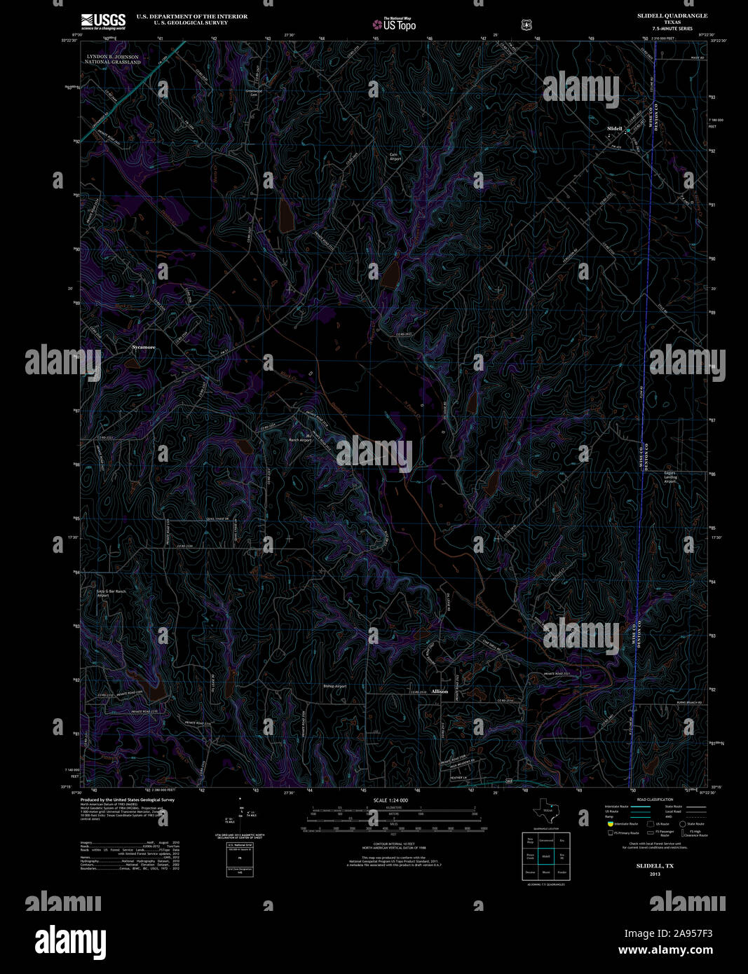 Map of slidell hi-res stock photography and images - Alamy