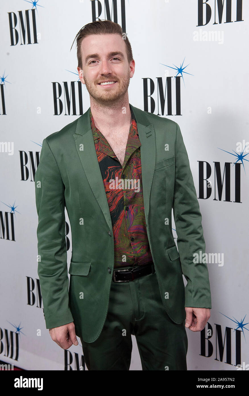 Nov. 12, 2019 - Nashville, Tennessee; USA - Musician BRANDON LANCASTER ...