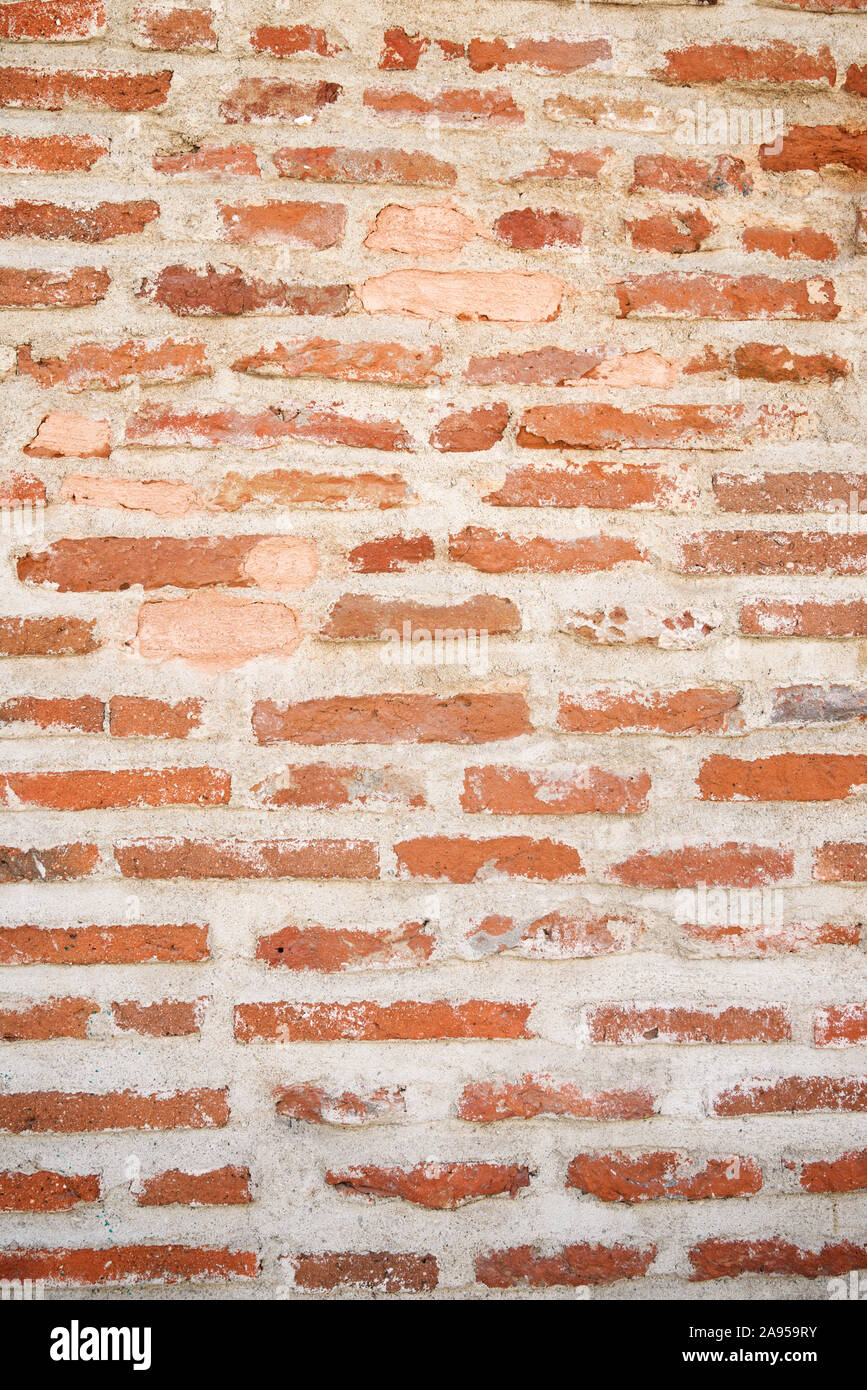 Brick wall background at high resolution in Spain Stock Photo - Alamy