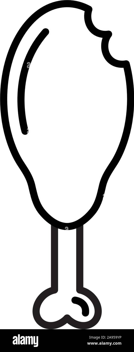 chicken icon design, Eat food restaurant menu dinner lunch cooking and ...